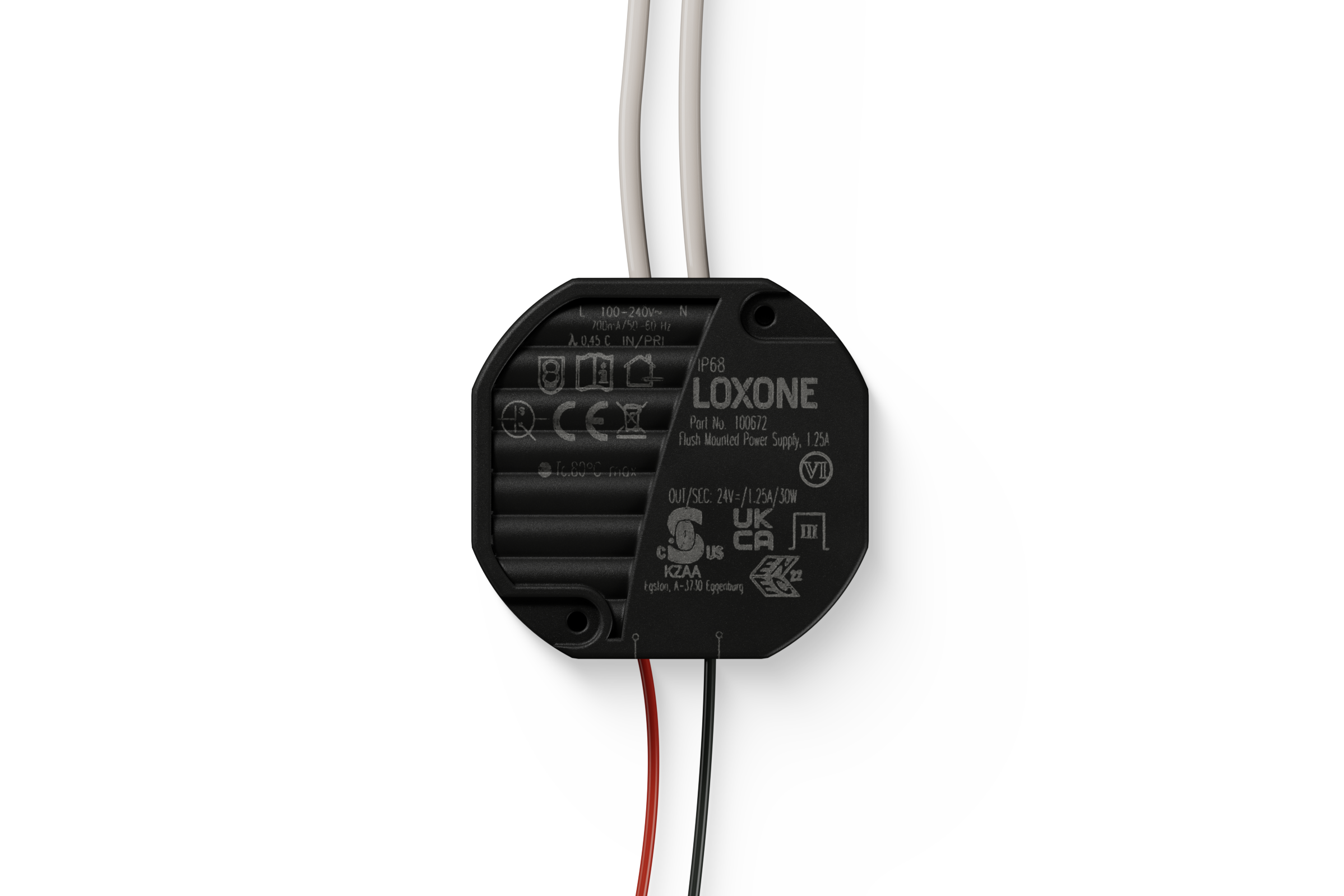 Flush-Mounted Power Supply 1.25A | Loxone Shop
